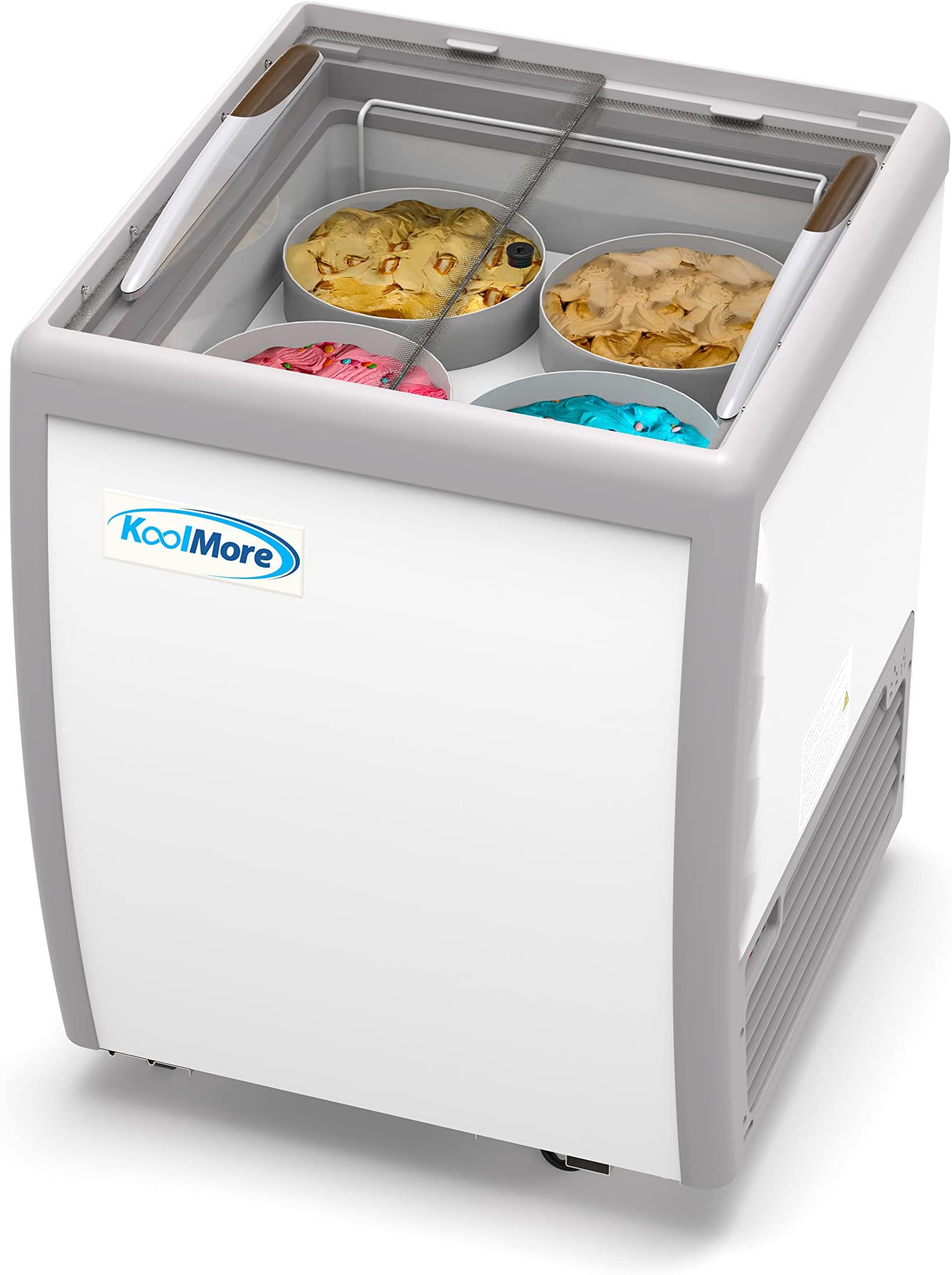 Amazon.com: Yovtekc Countertop Gelato Display Freezer, Gelato Display ...