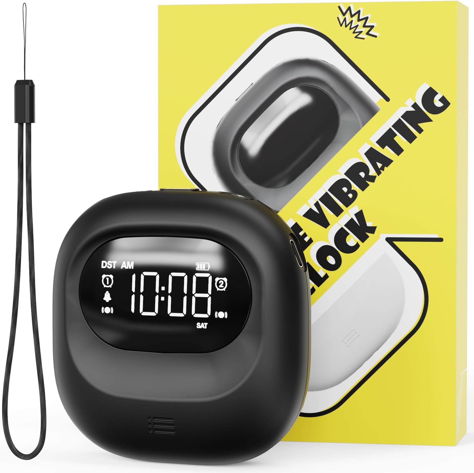 Geemarc Sonic Bomb - Extra Loud Alarm Clock with Tone and Volume ...