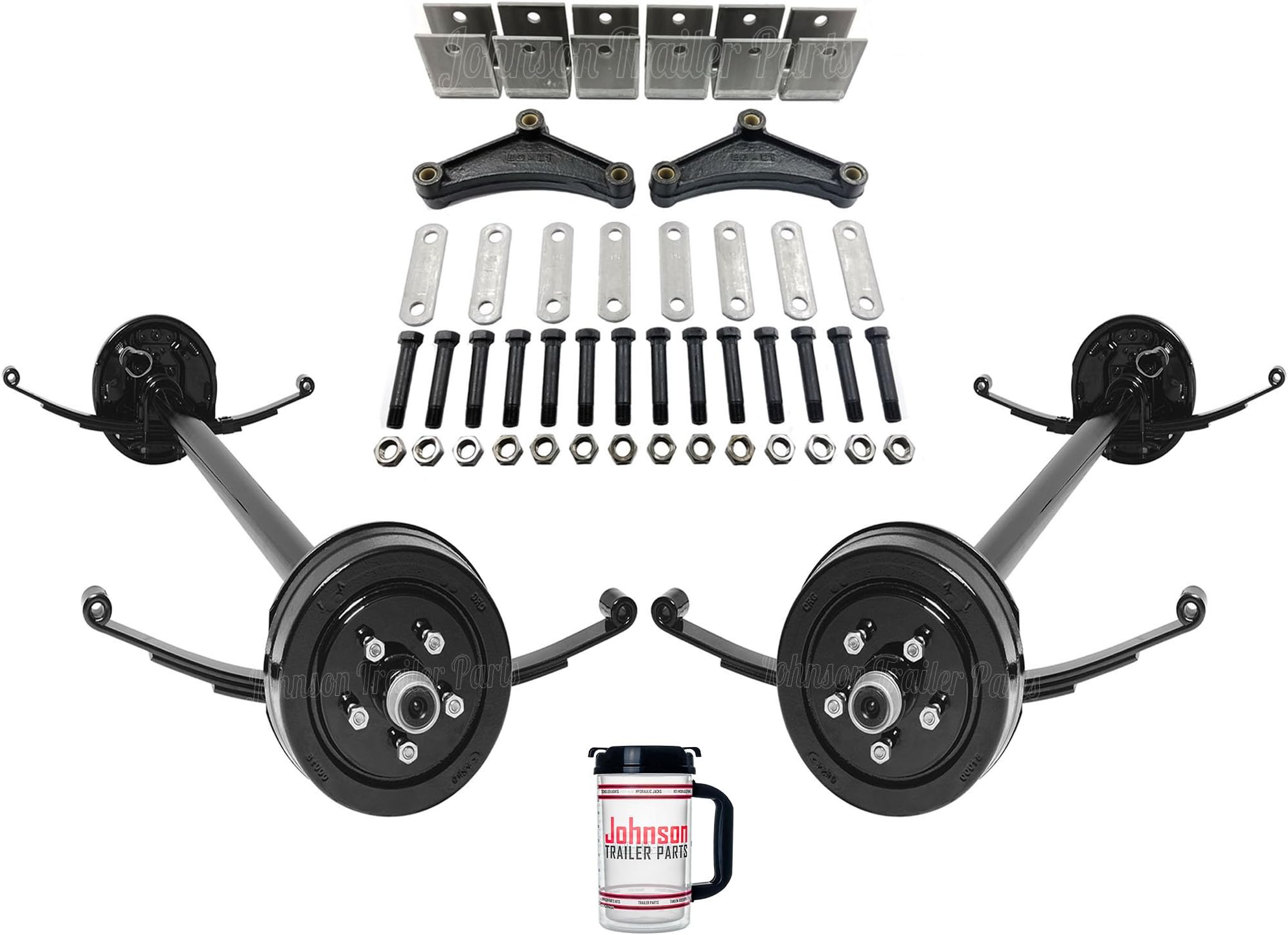 Amazon.com: Rockwell American Tandem 5,200 lb Electric Brake Trailer ...