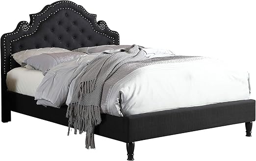 Amazon.com: HomeLife Premiere Classics 51" Tall Platform Bed with Cloth ...