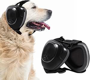 KOPBTBOY Dog Ear Muffs, Hearing Protection for Dogs, Noise Reduction ...