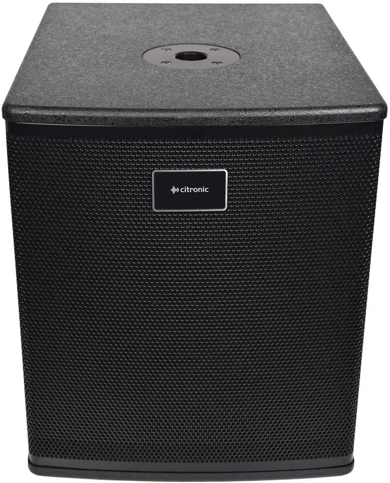 VONYX Active Powered Subwoofer Speaker DJ Disco PA Sub Bass 18 inch ...
