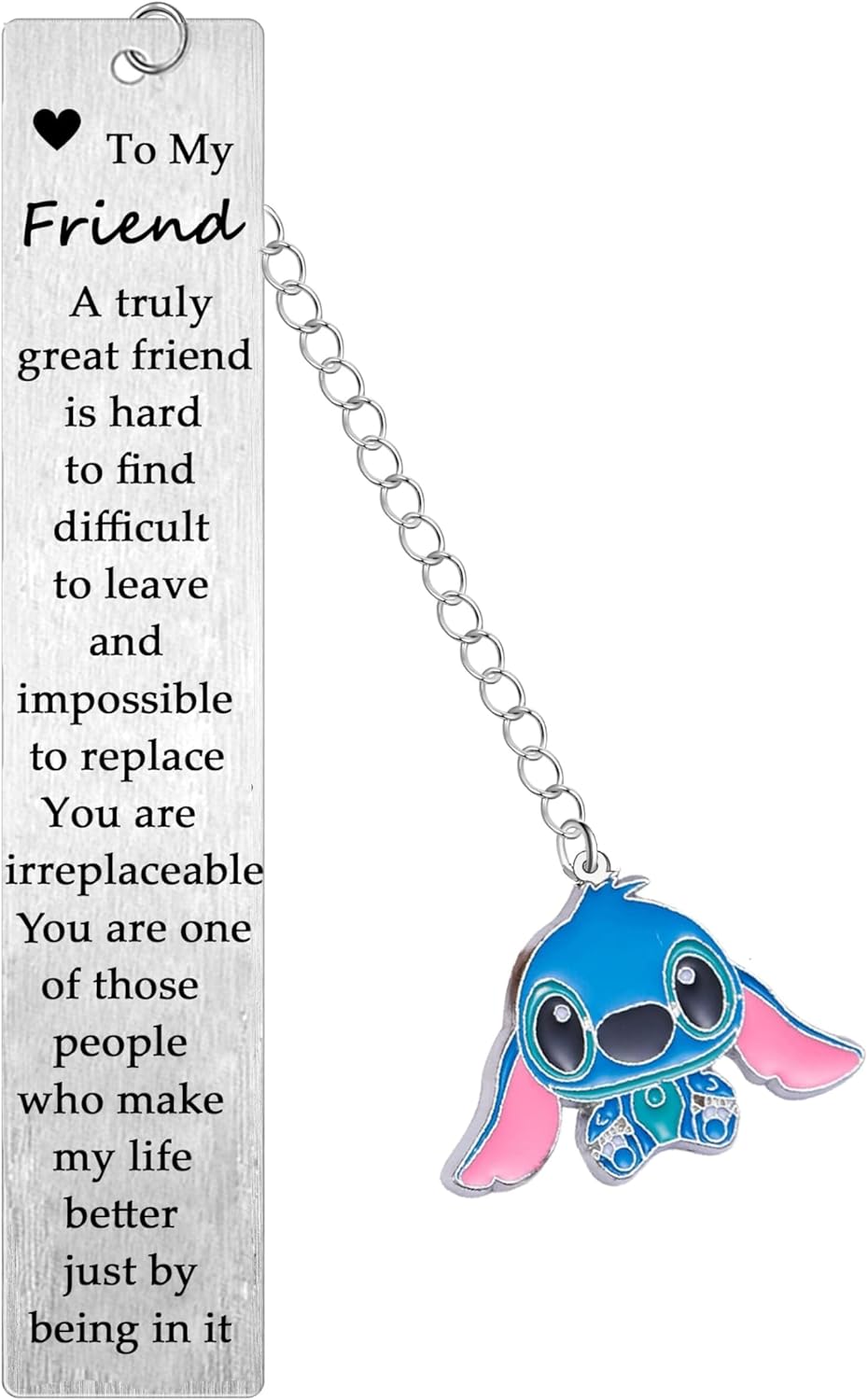 Amazon.com: Best Friend Bookmark Friend Gifts for Friends Cute Stitch ...