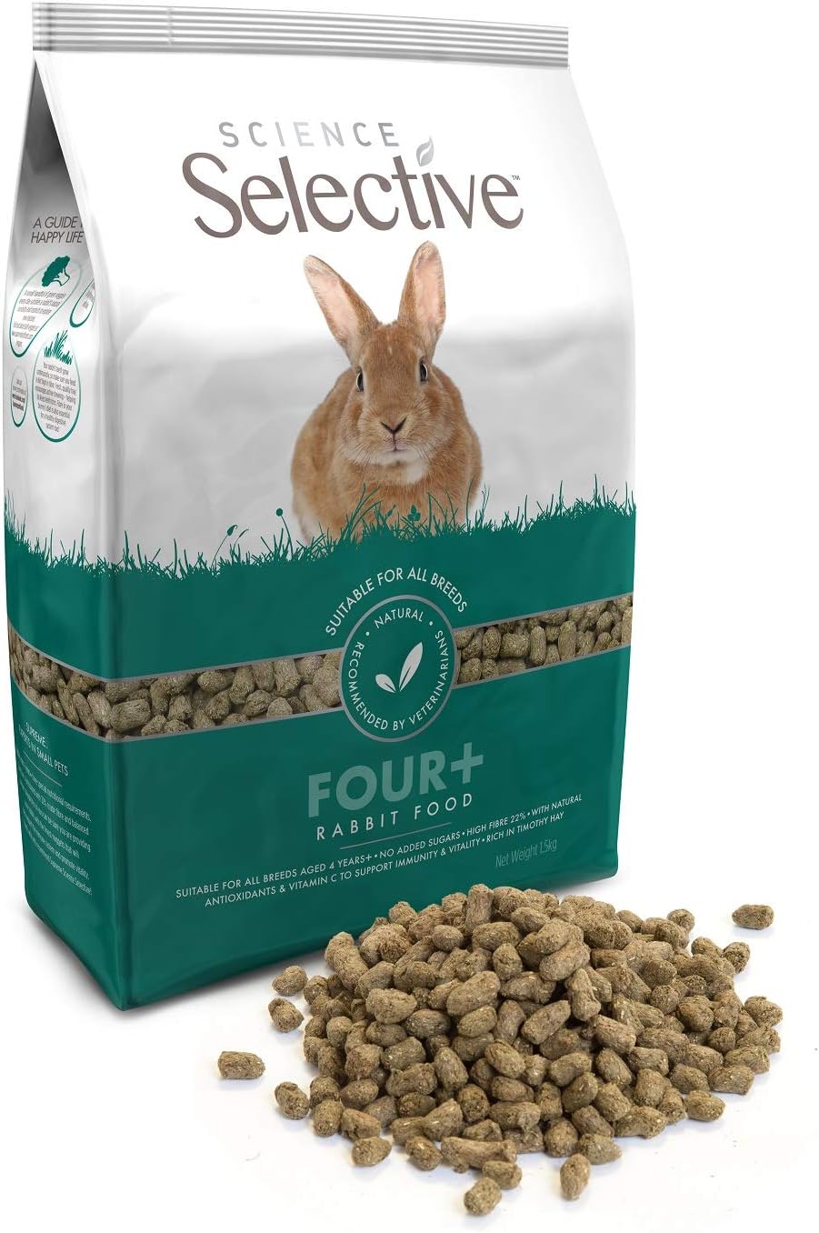 Supreme Petfoods Science Selective Rabbit Mature 4+ Years 1.5kg ...