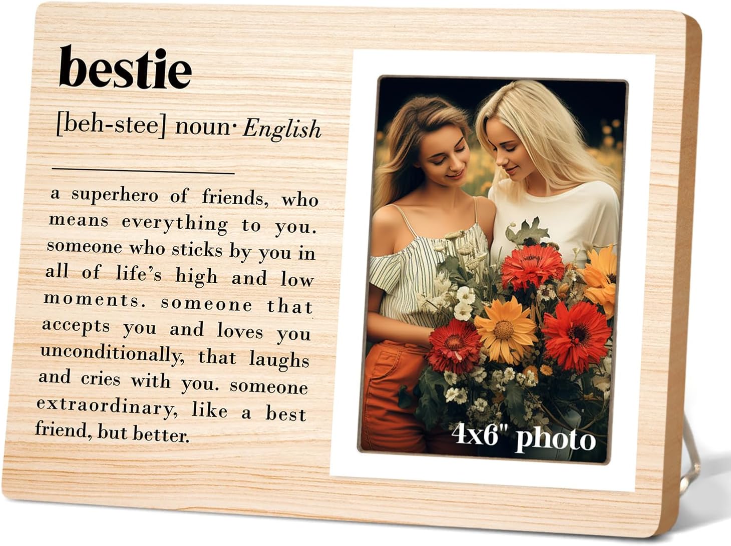 Amazon.com - Itsoly Best Friends Picture Frame Gift, Best Besties Frame ...