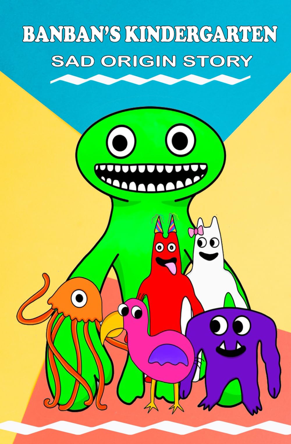 Banban Scary Origin Story: The Haunted Kindergarten - Book for Kids ...