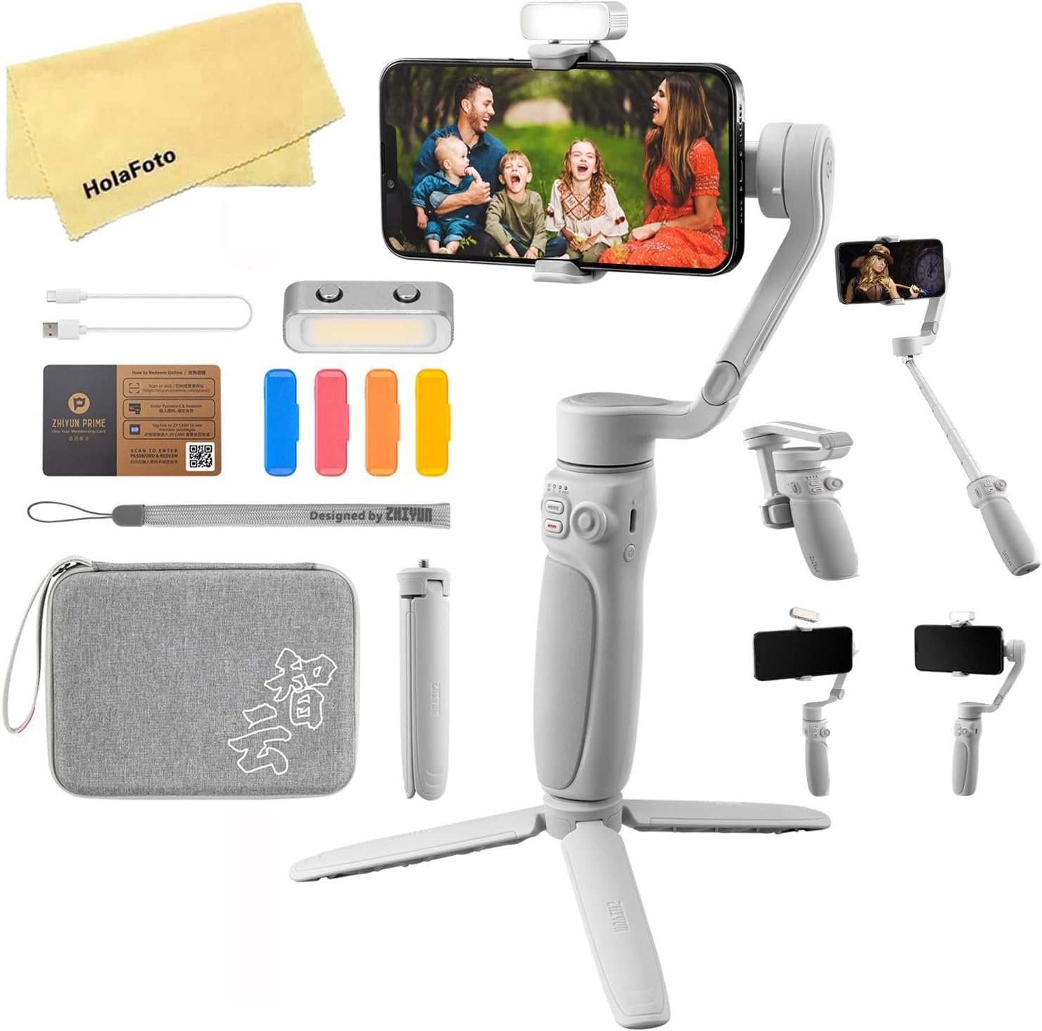 Amazon.com: DJI Osmo Mobile 6, 3-Axis Phone Gimbal, Object Tracking ...