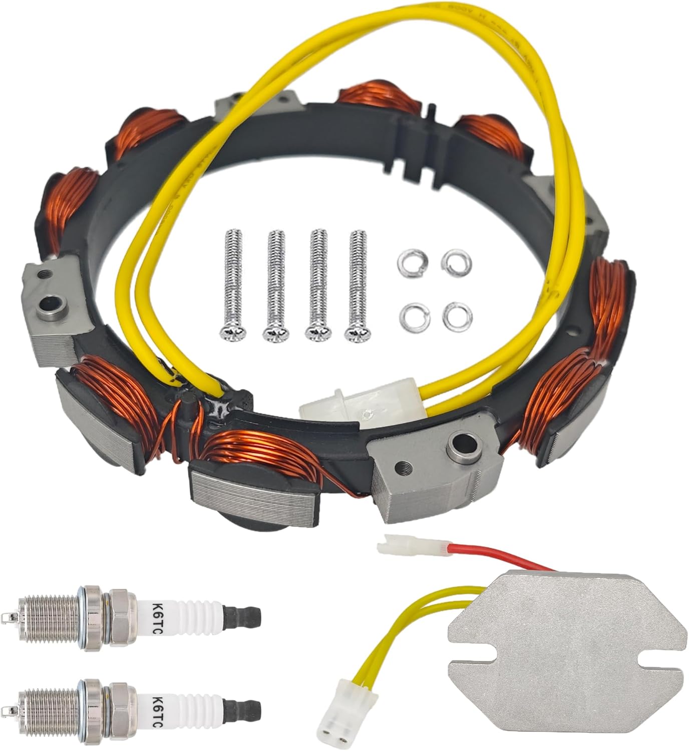 Amazon.com: 592830 Alternator Stator Fit for briggs and stratton 696458 ...