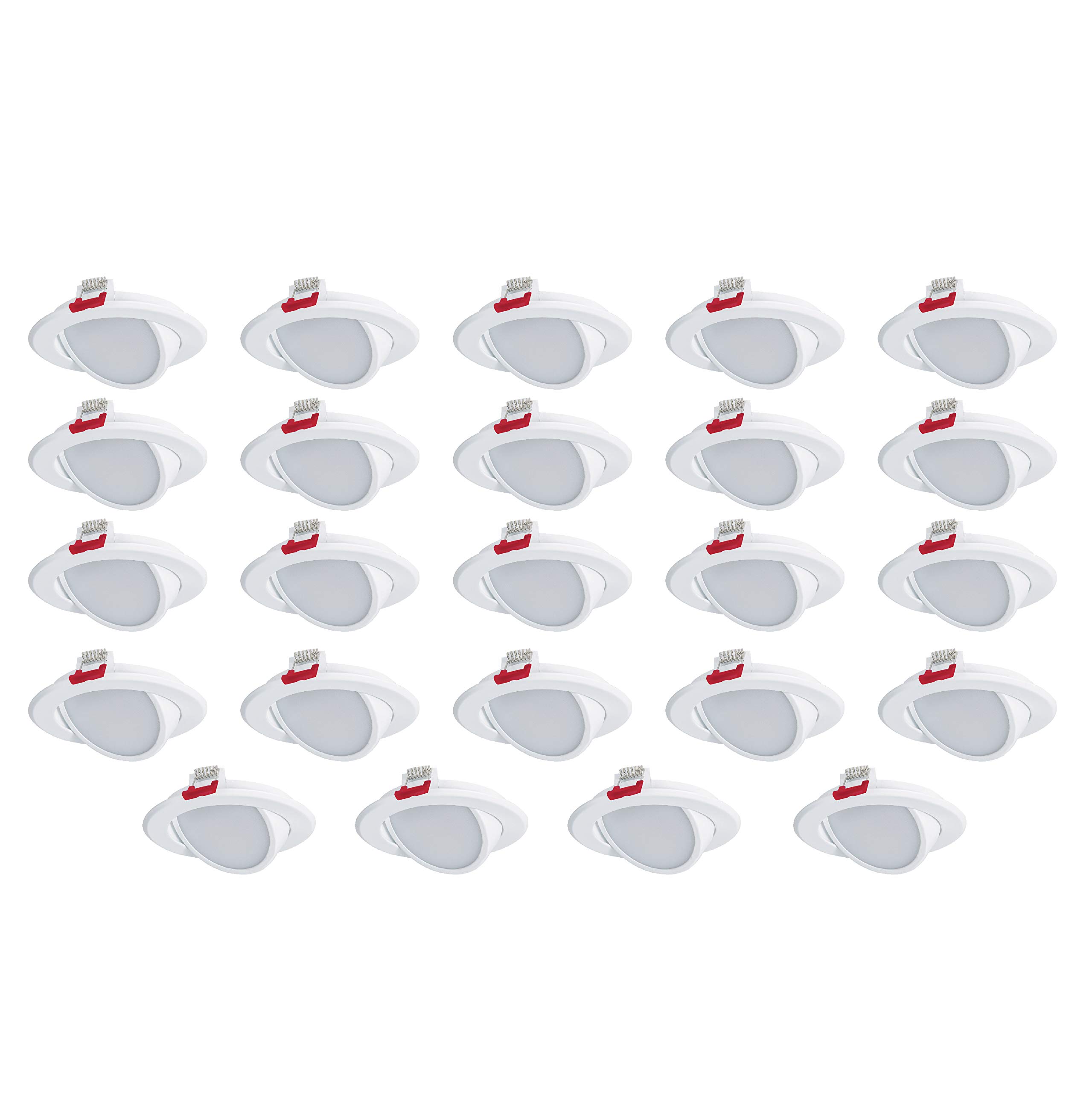 Nadair SL4-550CT- Ic Rated Dimmable Swivel Ultra Recessed Junction Box ...