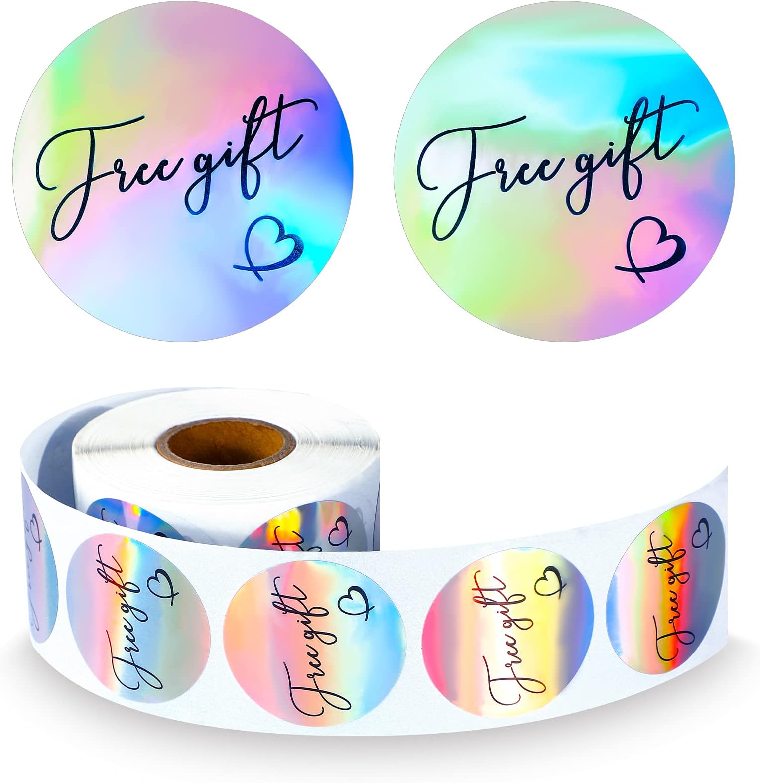 Amazon.com : 1000 Pieces Customer Appreciation Sticker Holographic ...