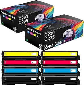 Amazon.com: C230 C235 Toner Cartridge Compatible for Xerox C230 C235 ...