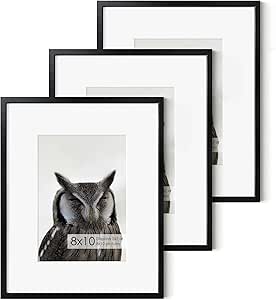 Amazon.com - Fun Memories 8x10 Inch Metal Picture Frame - Aluminum ...