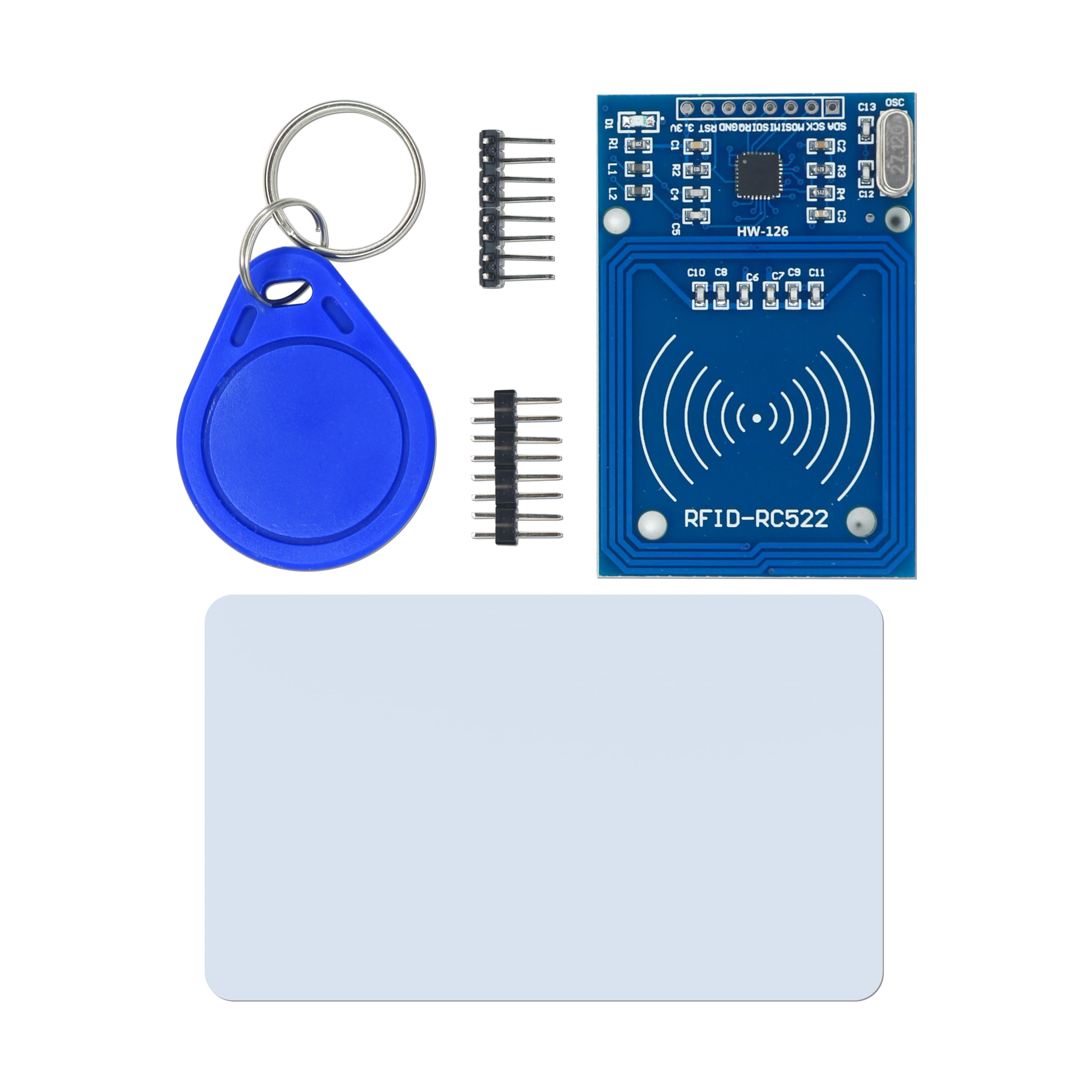 Electronic Spices RC522 SEN13 RFID Card Reader Sensor Module 13.56MHz ...