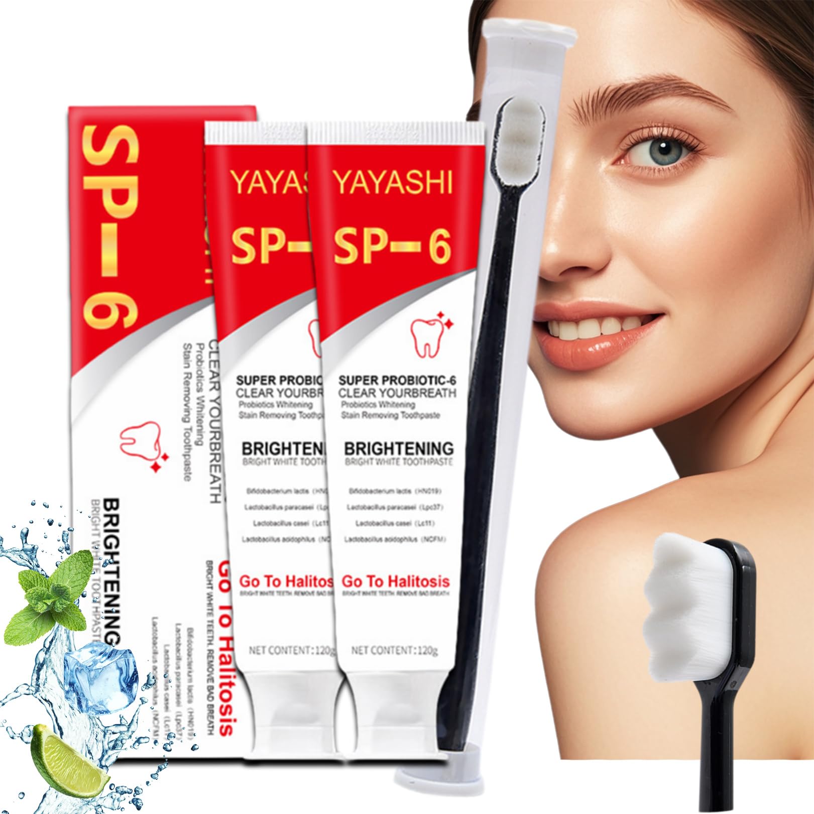 SP-6 Ultra Whitening Toothpaste, SP-6 Toothpaste, Ultra Whitening ...