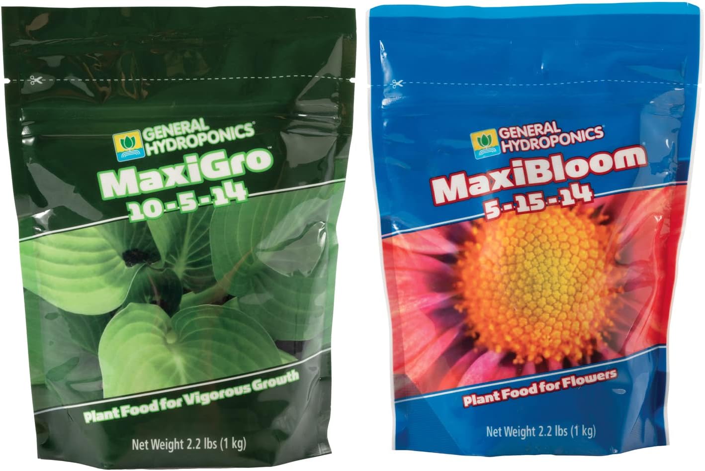 Amazon.com : General Hydroponics MaxiGro Plant Food For Vigorous Growth ...
