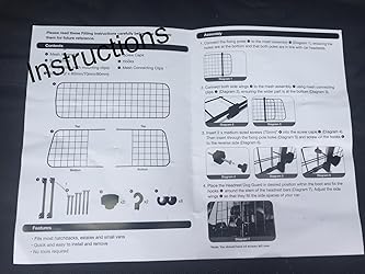 Sakura Headrest Dog Guard For Cars SS5259 - Easy Fit For Most Vehicles ...
