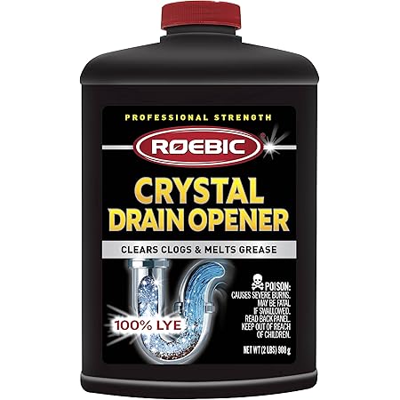 Amazon.com: Rooto New Professional Crystals of Household 100% Lye Drain ...