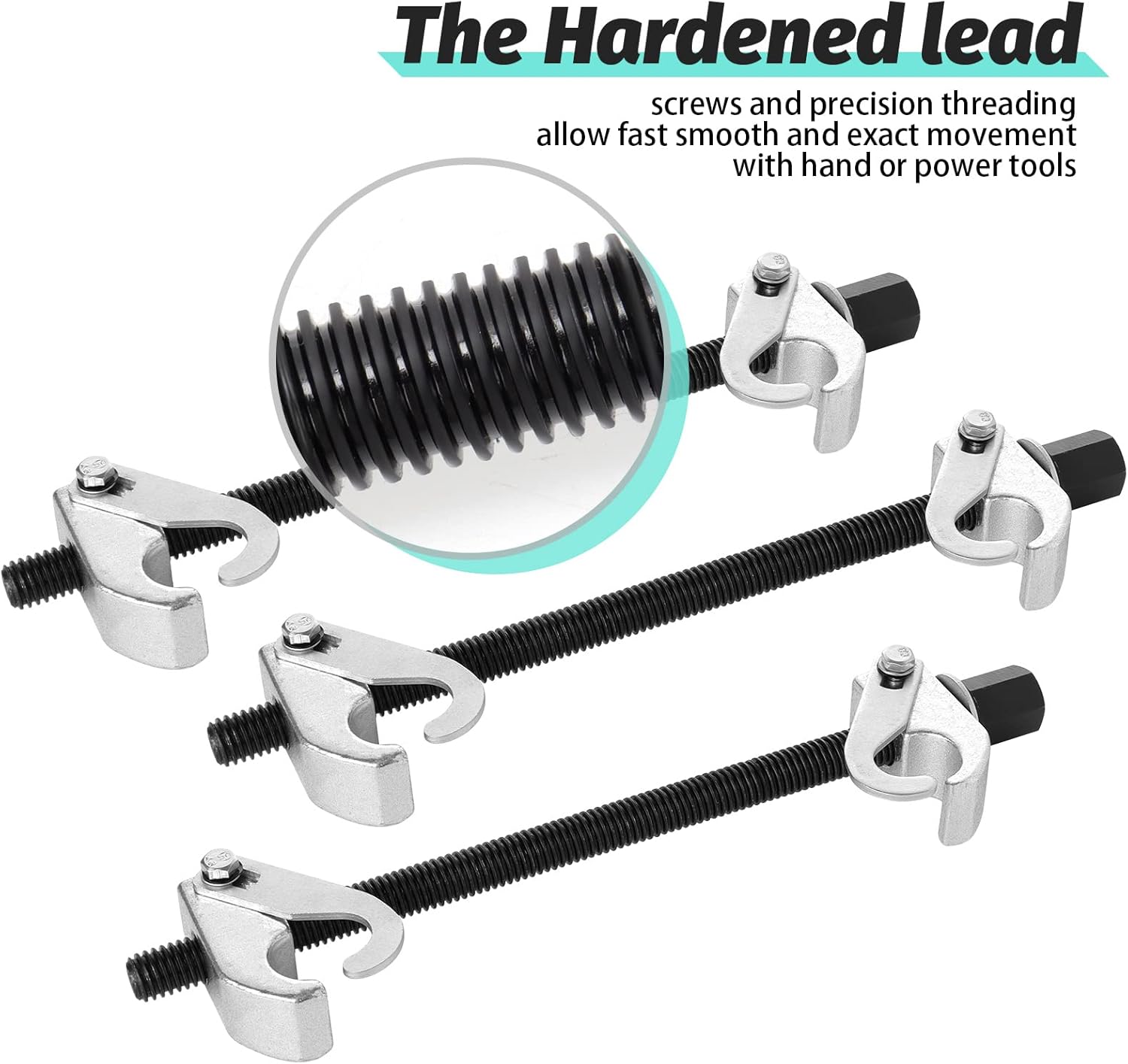 Buy BILITOOLS 3-Piece 12'' Heavy Duty Coil Spring Compressor with ...