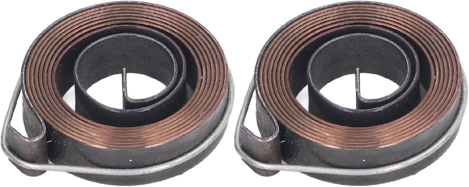2PCS Drill Press Springs, Quill Feed Return Coil Spring 0.8x10 Double ...