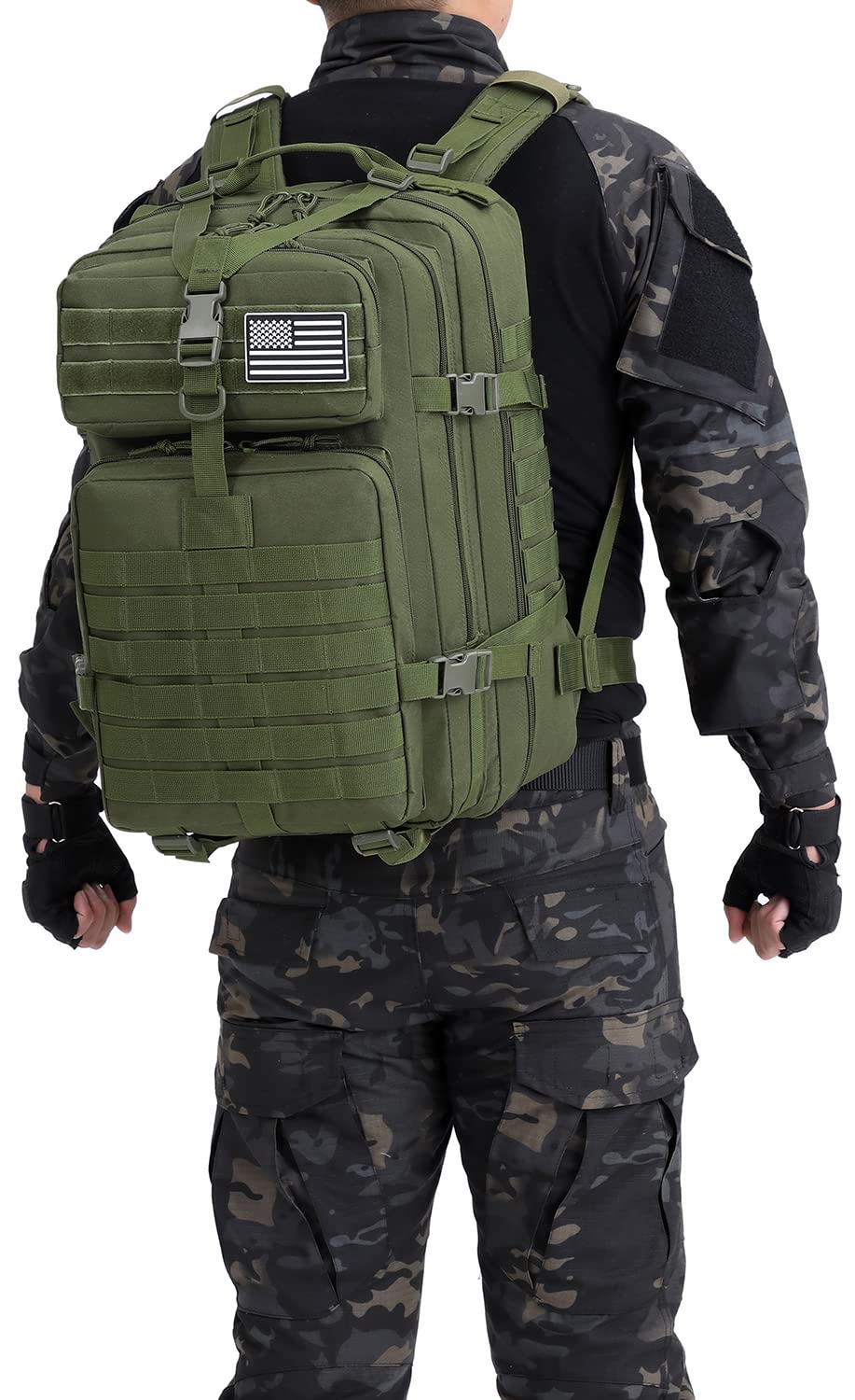 Snapklik.com : Tactical Rucksack Backpack Military Hunting Hiking ...