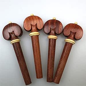 Amazon.com: Set 4pcs Violin Tuning Pegs String Winder Keys Adjuster ...
