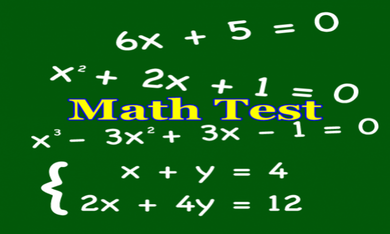 Math Test - App on Amazon Appstore