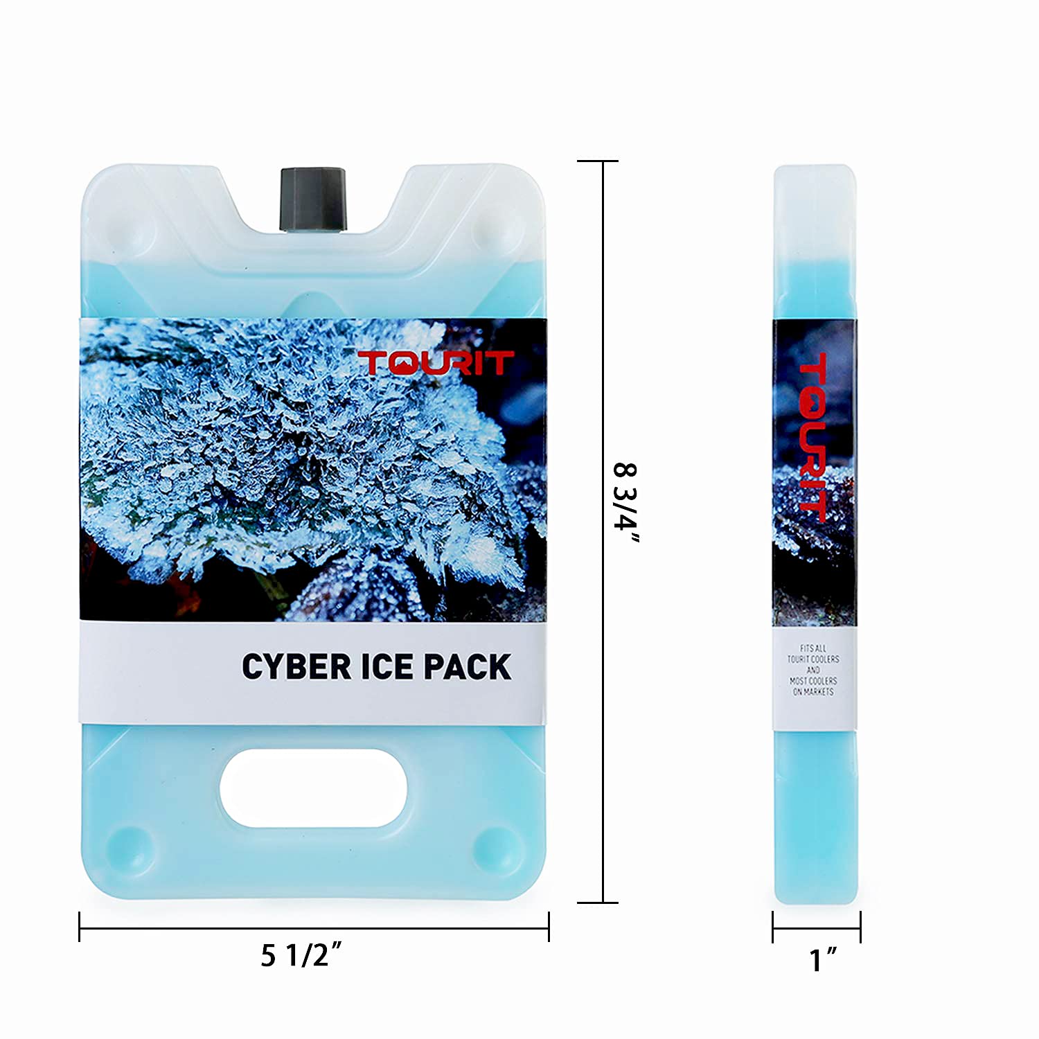 Snapklik.com : TOURIT Ice Packs For Coolers Long Lasting Reusable Ice ...