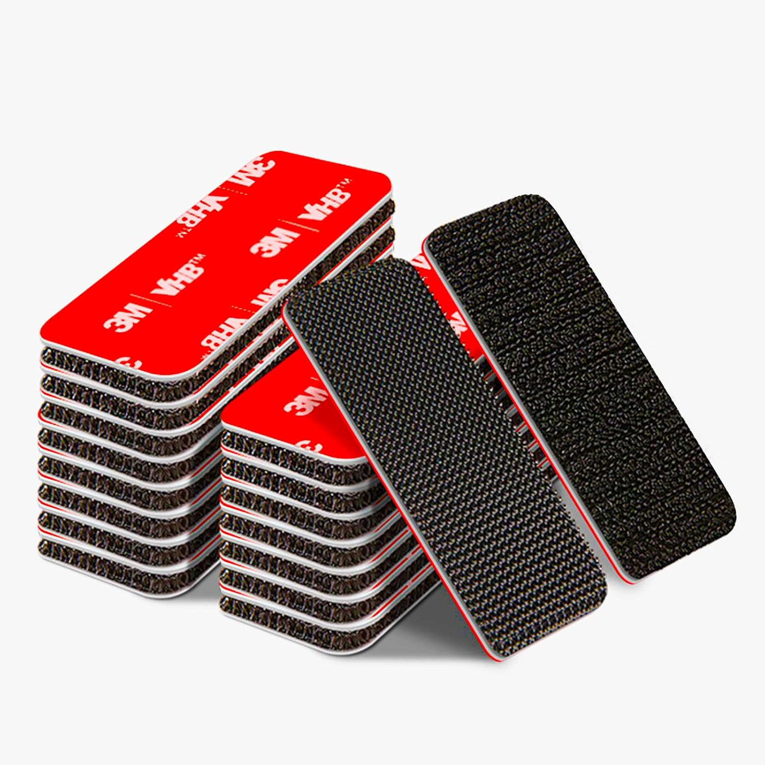 Amazon.co.jp: PHIXBEAR 20セットの超強力接着フック＆ループテープ、3M VHB素材使用、耐熱・防水、屋内外兼用 ...