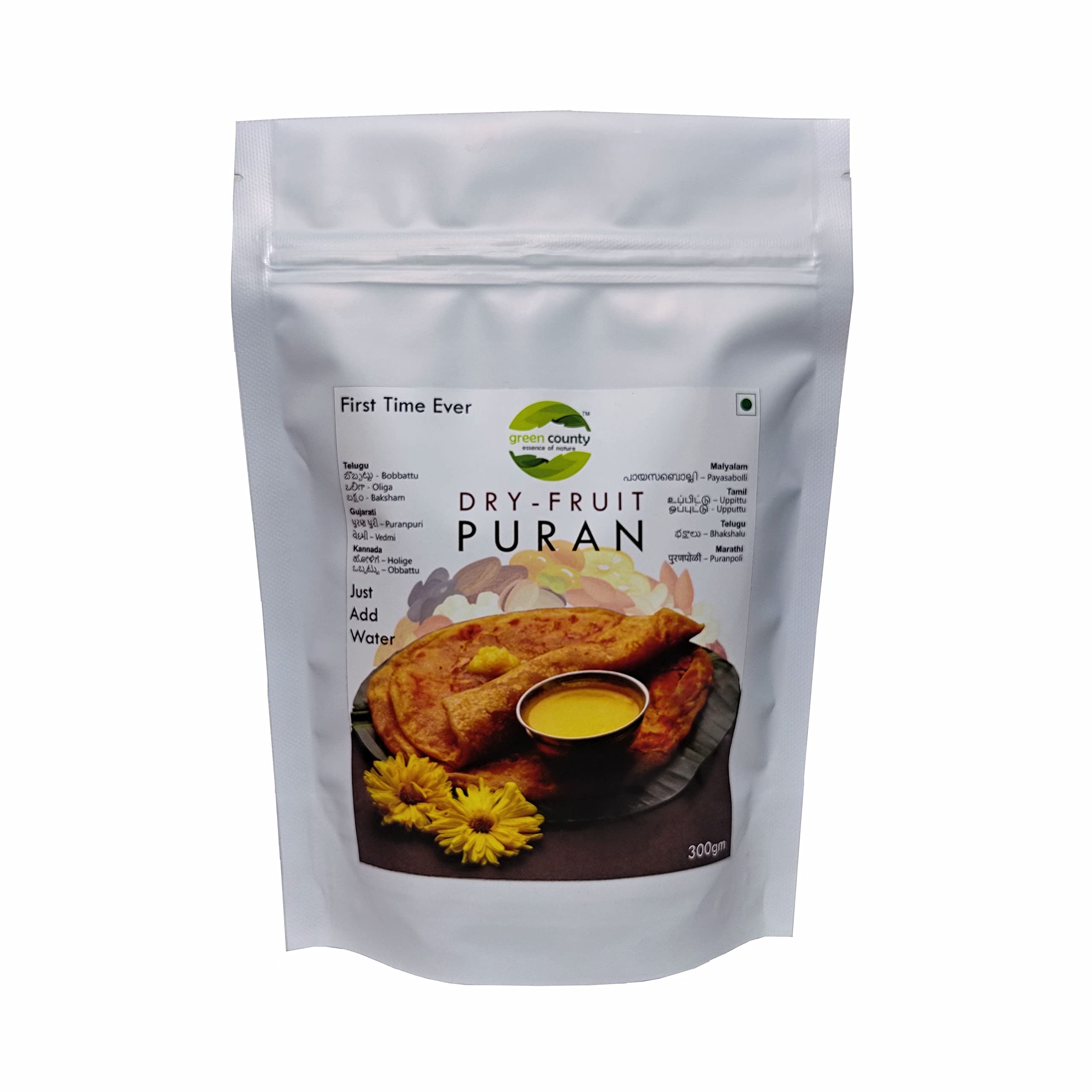Green County Dry Fruit Puran For Dry Fruit Puranpoli Puranpuri ...