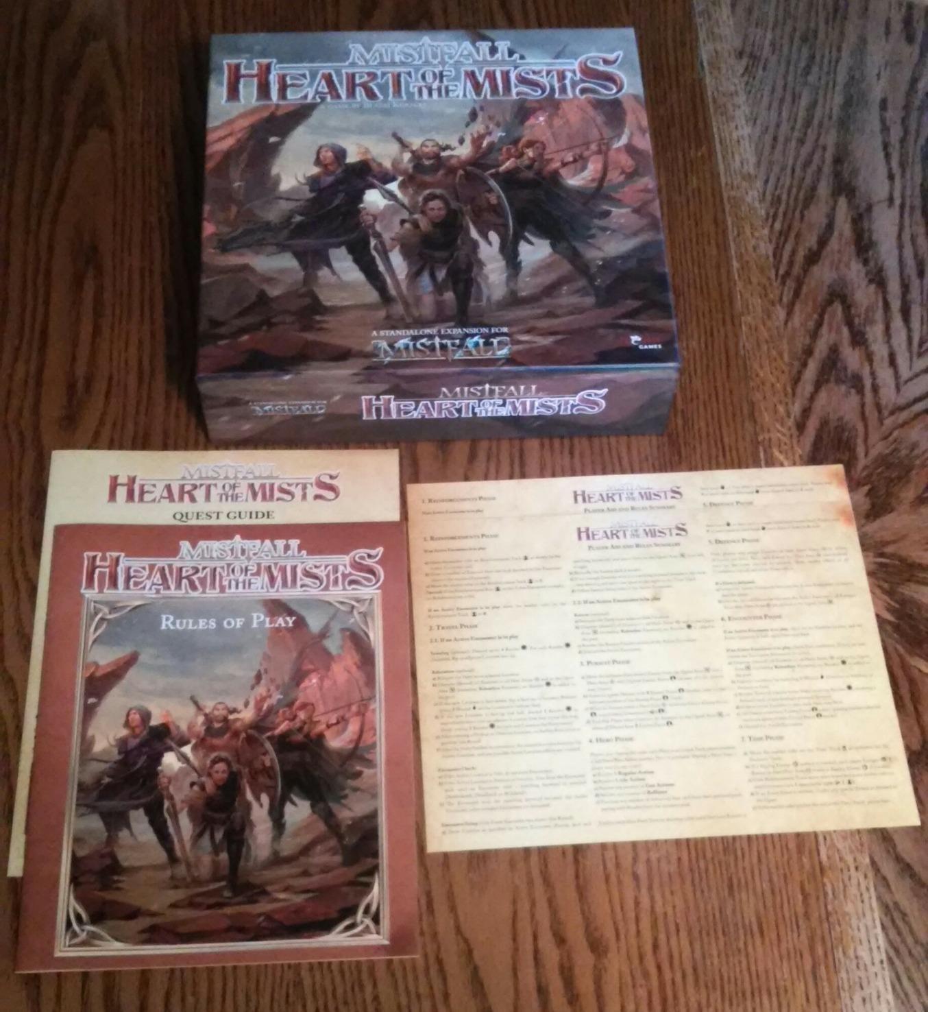 Amazon.com: NSKN Games Mistfall Heart of The Mists Game : Toys & Games