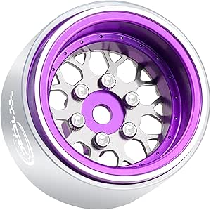 Amazon.com: TCRC 4PCS Grade 5 Titanium Wheel Face Aluminum 1.0 Inch ...