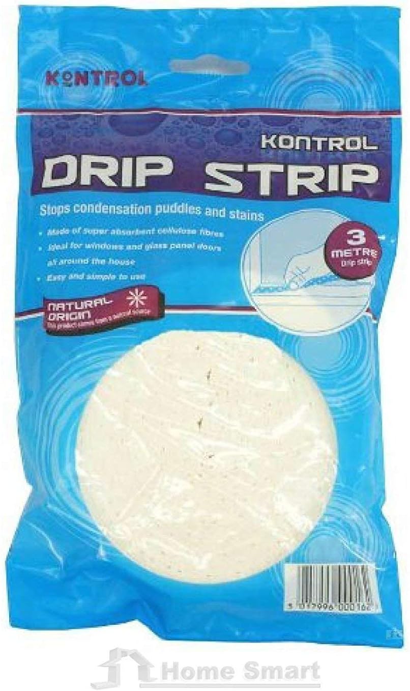 3XHome Smart Kontrol Absorbent Condensation Drip Strip 3 Metres/Window ...