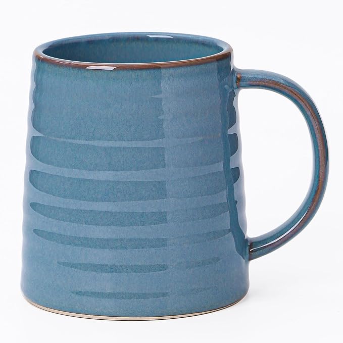 Amazon.com | Mkour 23oz Extra Large Ceramic Coffee Mugs, Handmade Cup ...