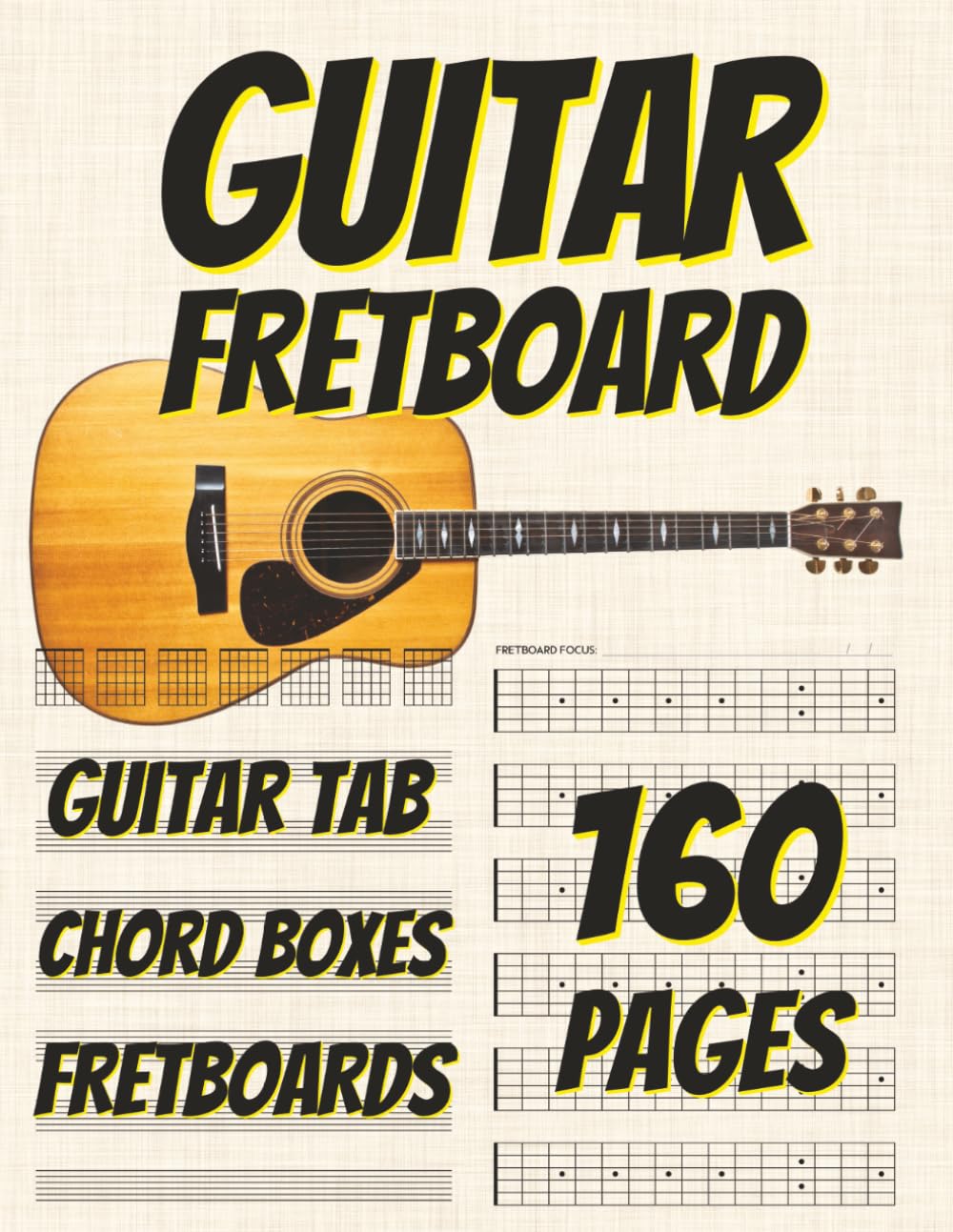 Snapklik.com : Guitar Fretboard: A Workbook To Memorize