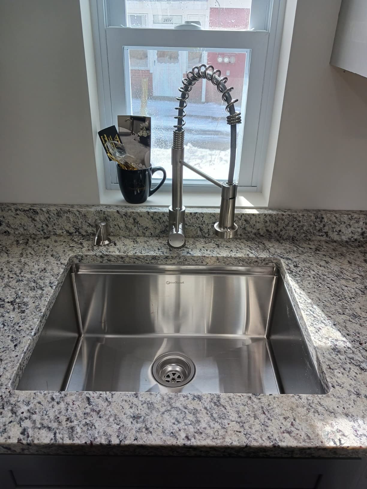 $50/mo - Finance EcoChannels Undermount Kitchen Sink, 30 x 19 Inch Sink ...