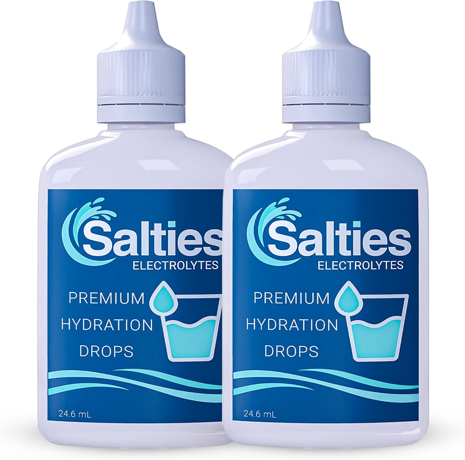 Amazon.com: Salties Electrolyte Drops l Unflavored Electrolyte Drip ...