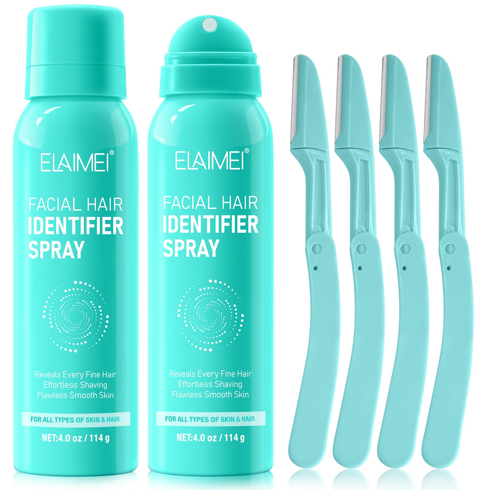 Amazon.com: Hair Identifier Spray for Face Shaving, Moisturizing and ...