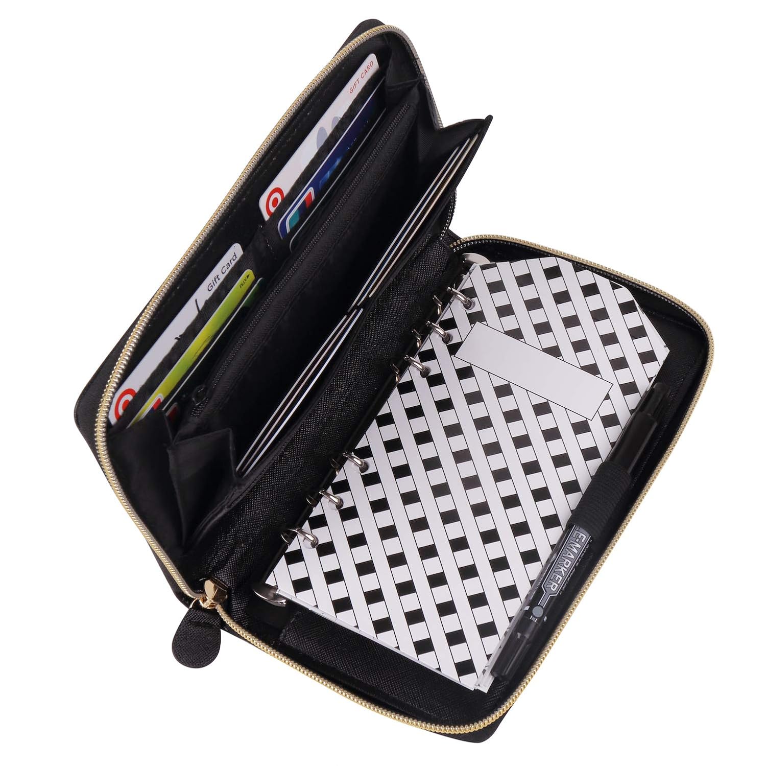All-in-One Cash Envelopes Wallet with 12 Budget Envelopes & Budget ...