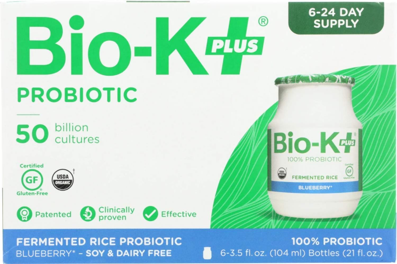 Amazon.com: Bio-K Plus Organic Raspberry Fermented Pea Probiotic, 3.5 ...