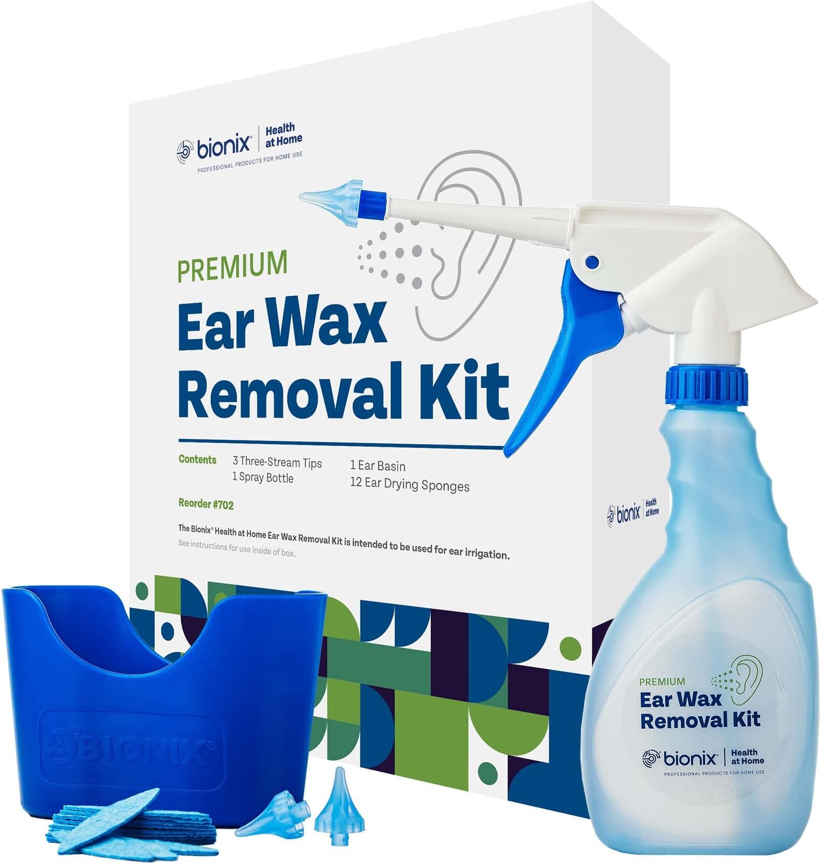 Amazon.com: Doctor Easy Wax-Rx Ph Conditioned Ear Wash System, 15.2 ...