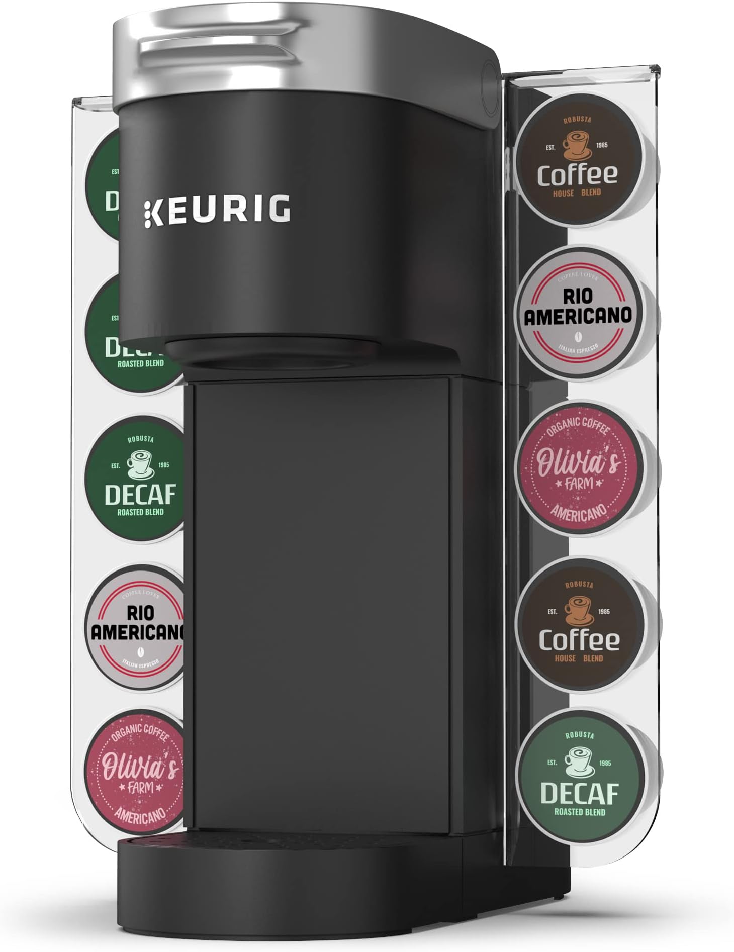 Amazon.com: GALVANOX Acrylic K-Cup Holder for Single Serve Keurig ...