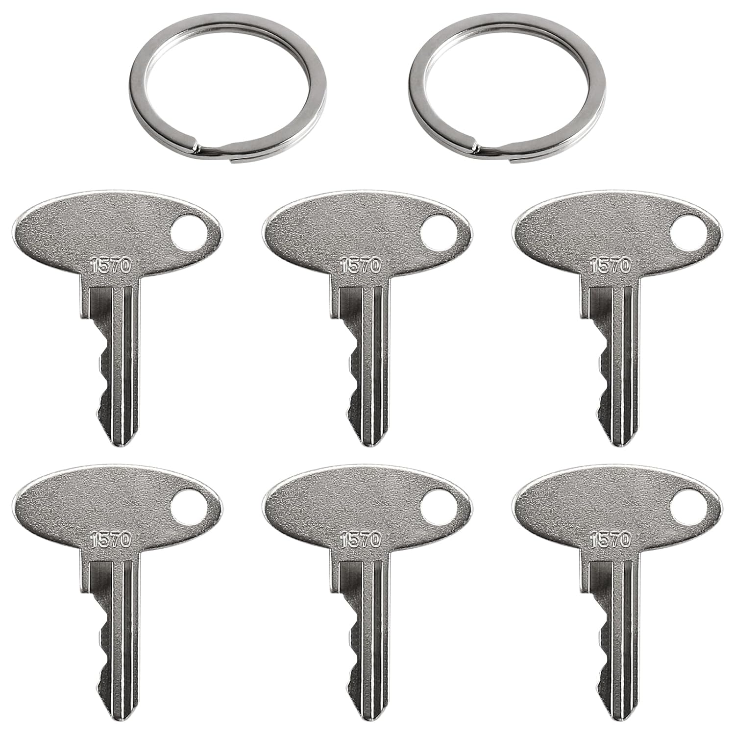 Amazon.com: VIDABTE 1570 Ignition Keys for Ford/New Holland Tractors ...
