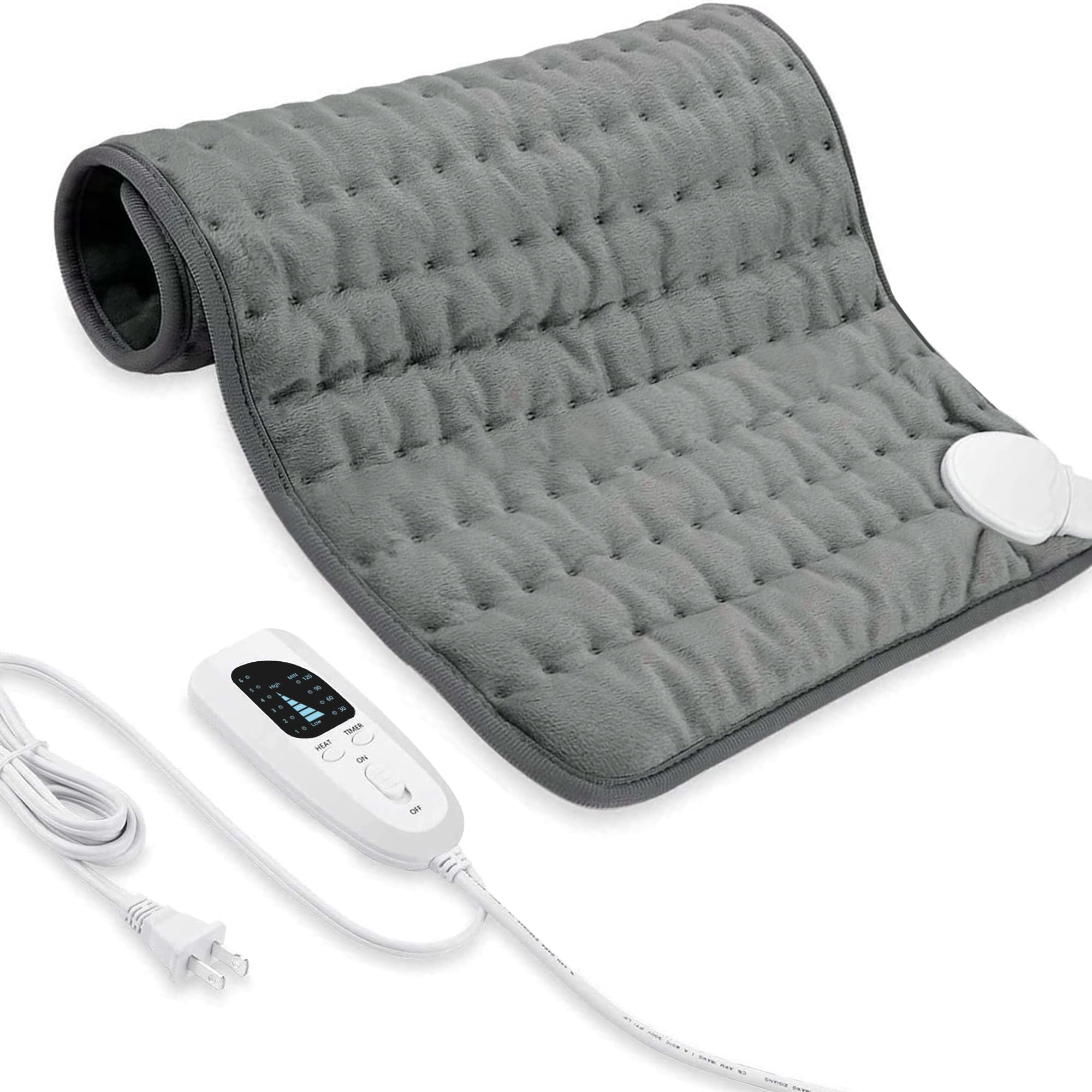 Amazon.com: Electric Heating Pad for Back Pain Relief, Heating Pads for ...