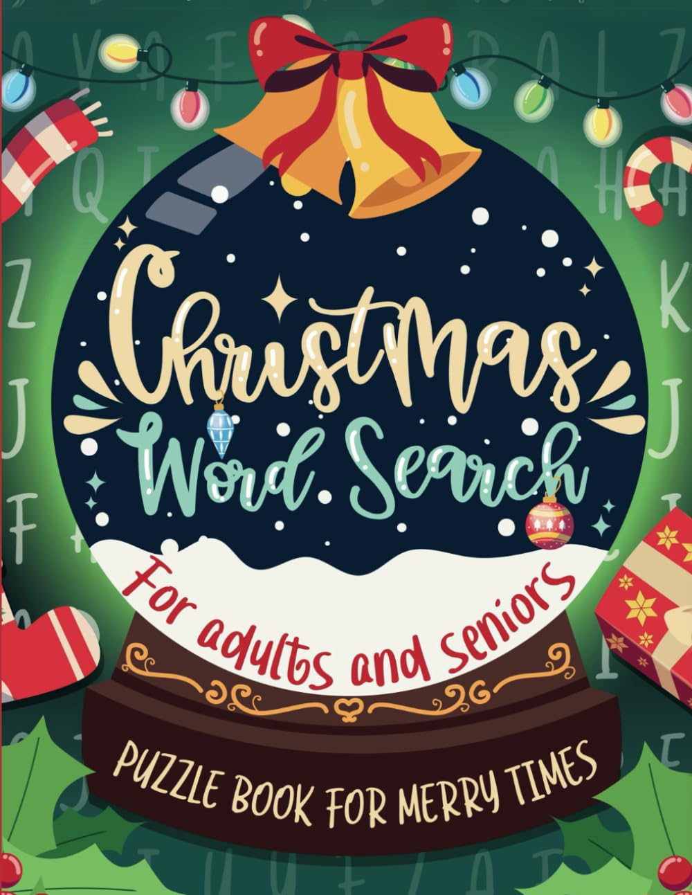Amazon.com: Christmas Word Search For Adults and Seniors: Large Print ...