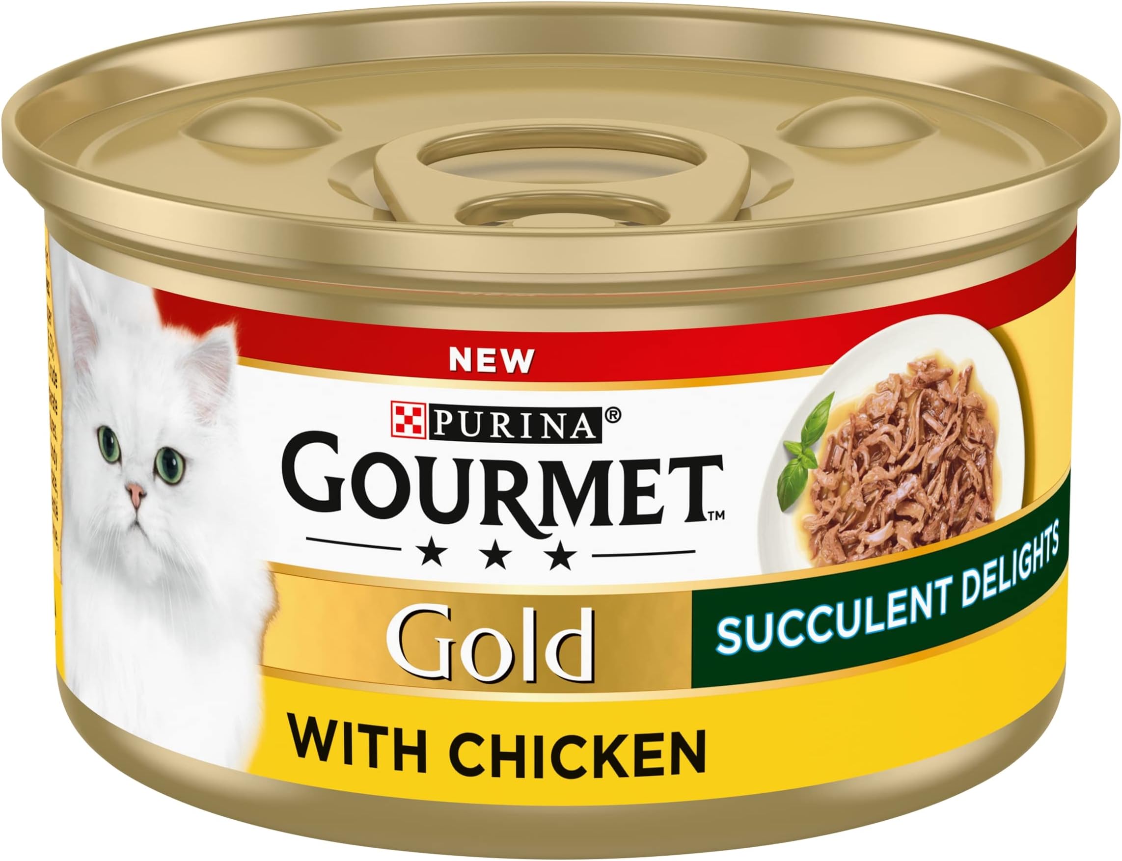 Gourmet Solitaire Tinned Cat Food with Beef 85g, Pack of 12 : Amazon.co ...