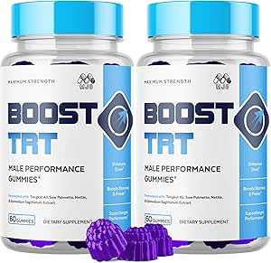 Amazon.com: (2 Pack) Boost TRT Gummies, Official BoostTRT Gummys for Men with All Natural ...