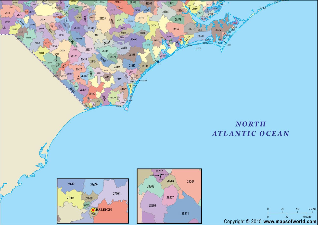North Carolina County Map By Zip Code Bestand:Map Of New Hanover