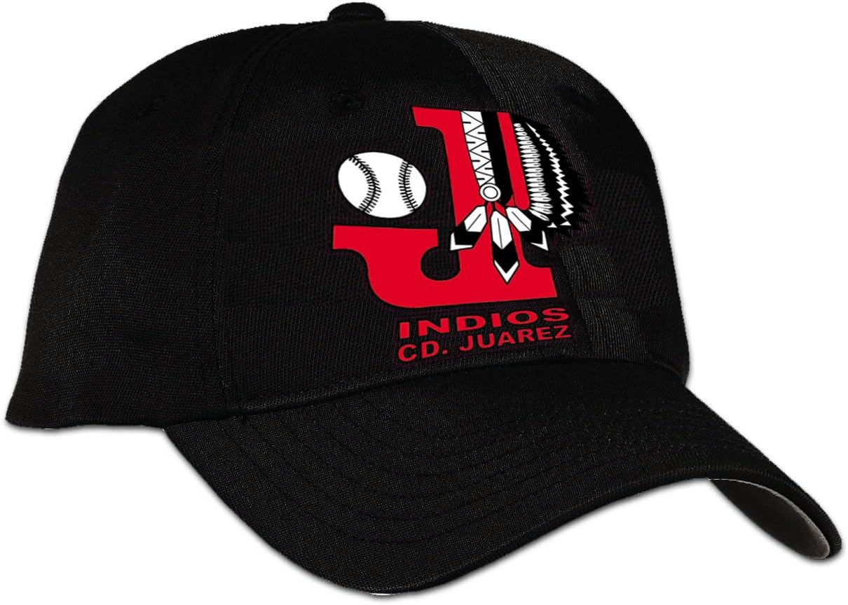 Amazon.com: Indios de Ciudad Juarez Black Cap Hat : Clothing, Shoes ...