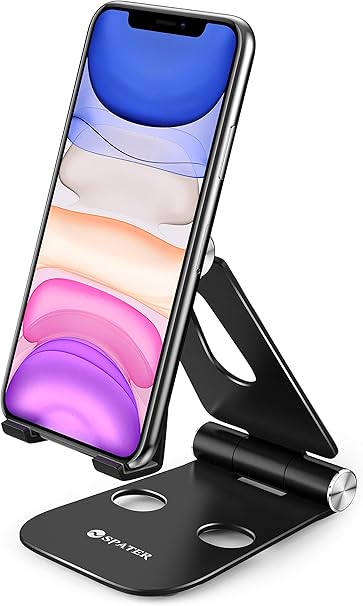 Amazon.com: Spater Metallic Adjustable Stand for iPhone 11 Pro Max and ...