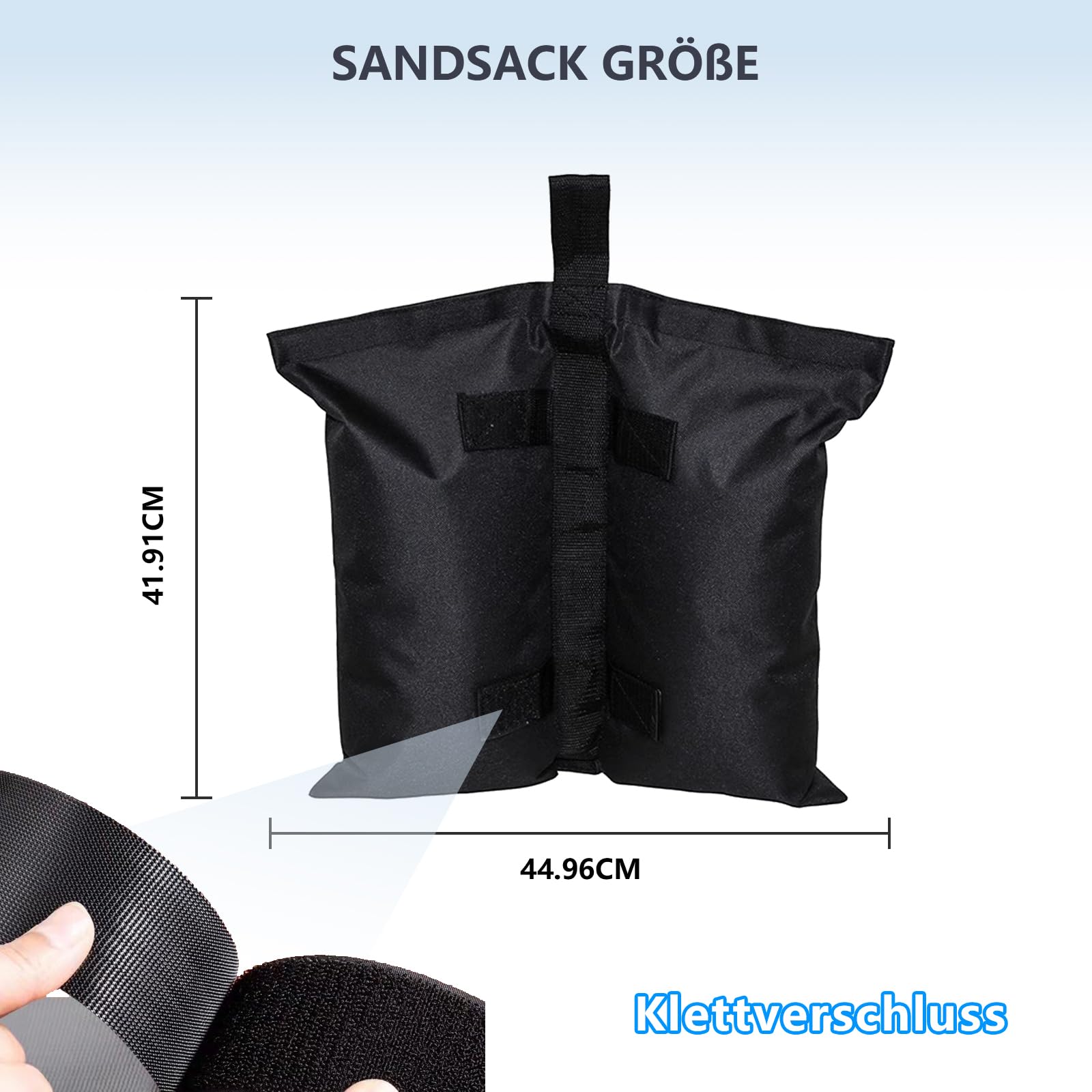 MRWiZMS 4 Pack sandbags for gazebos & Tents,Heavy Duty Secure Feet Bags ...